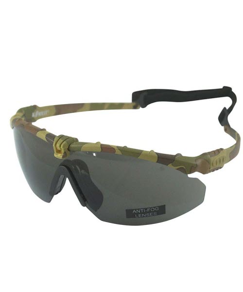 Ranger Glasses - Camo- Smoke lens