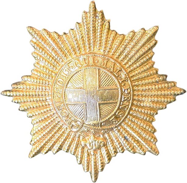 Metal Cap badges, Glasgow, Scotland