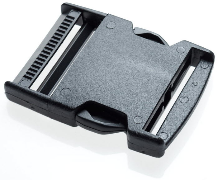 ITW Nexus quick release buckle Black 50mm