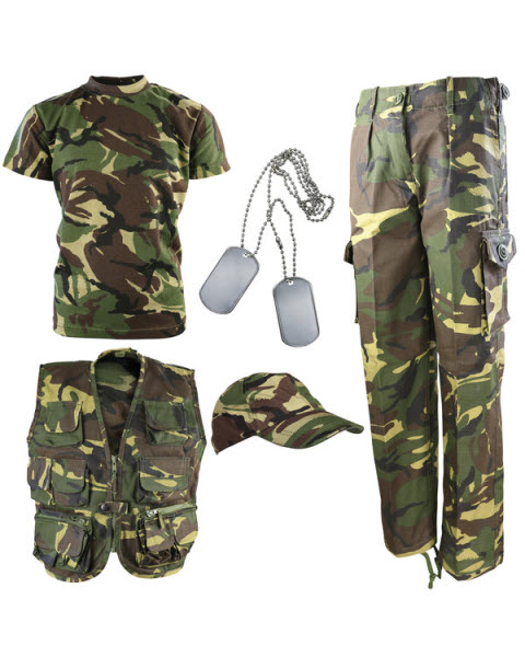 Kids army explorer kit DPM